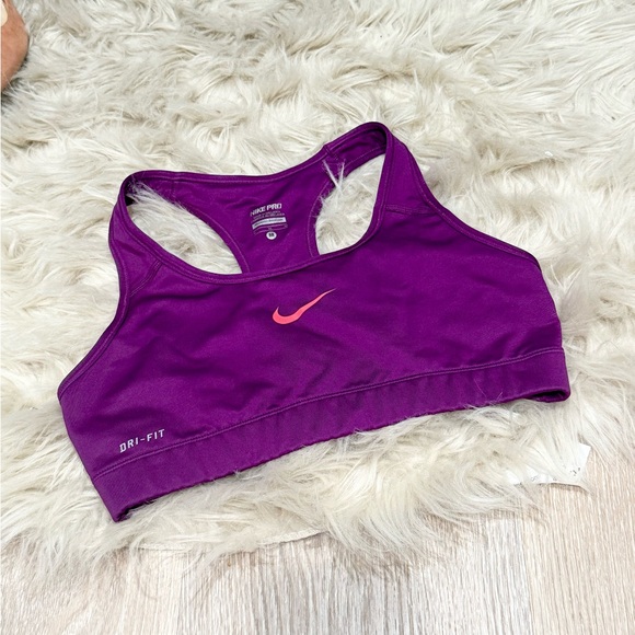 Intimates & Sleepwear | Nike Pro Purple Sports Bra | Poshmark